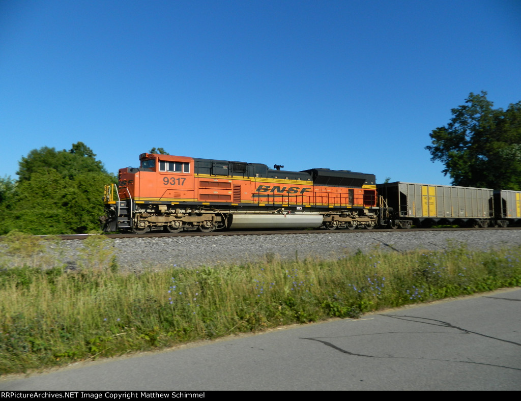 BNSF 9317 - DPU In Foley